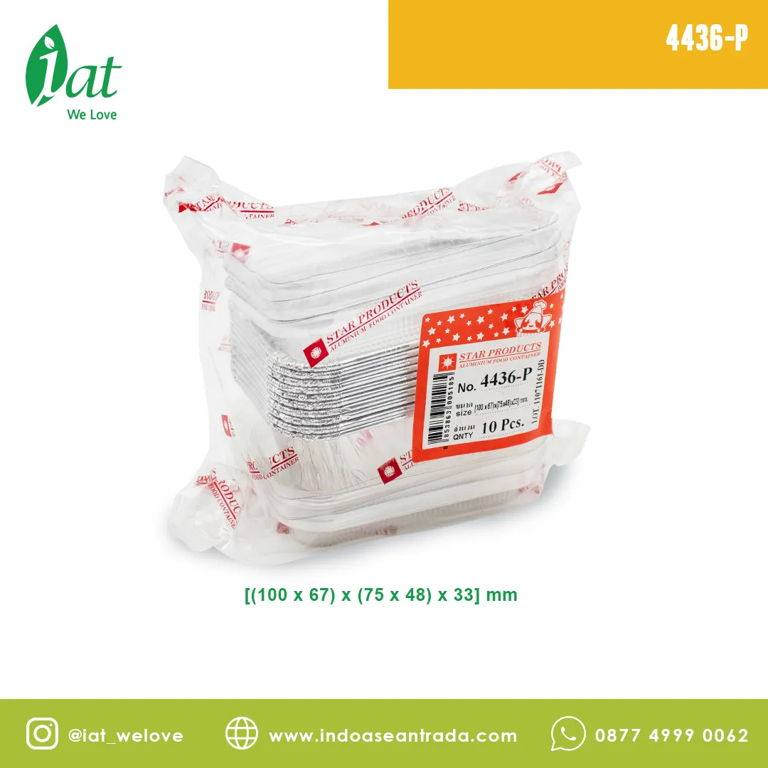 STAR No.4436-P | Aluminiun Tray | Indo Asean Trada